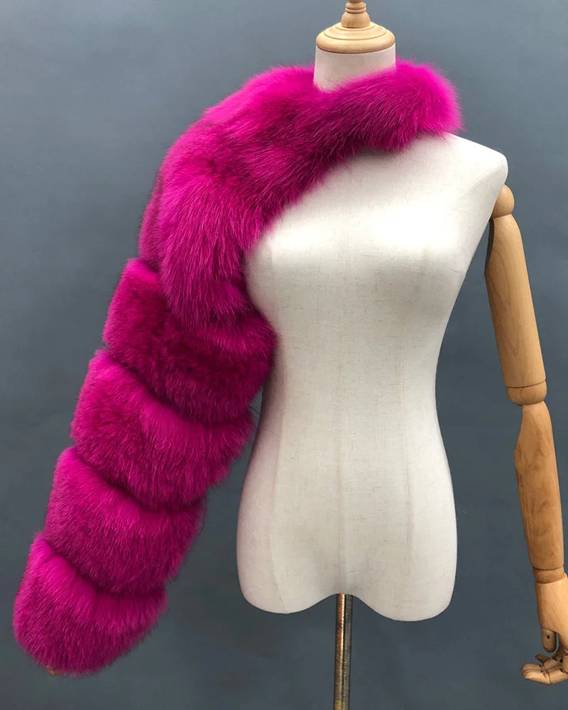 Fashion Fur Sleeve