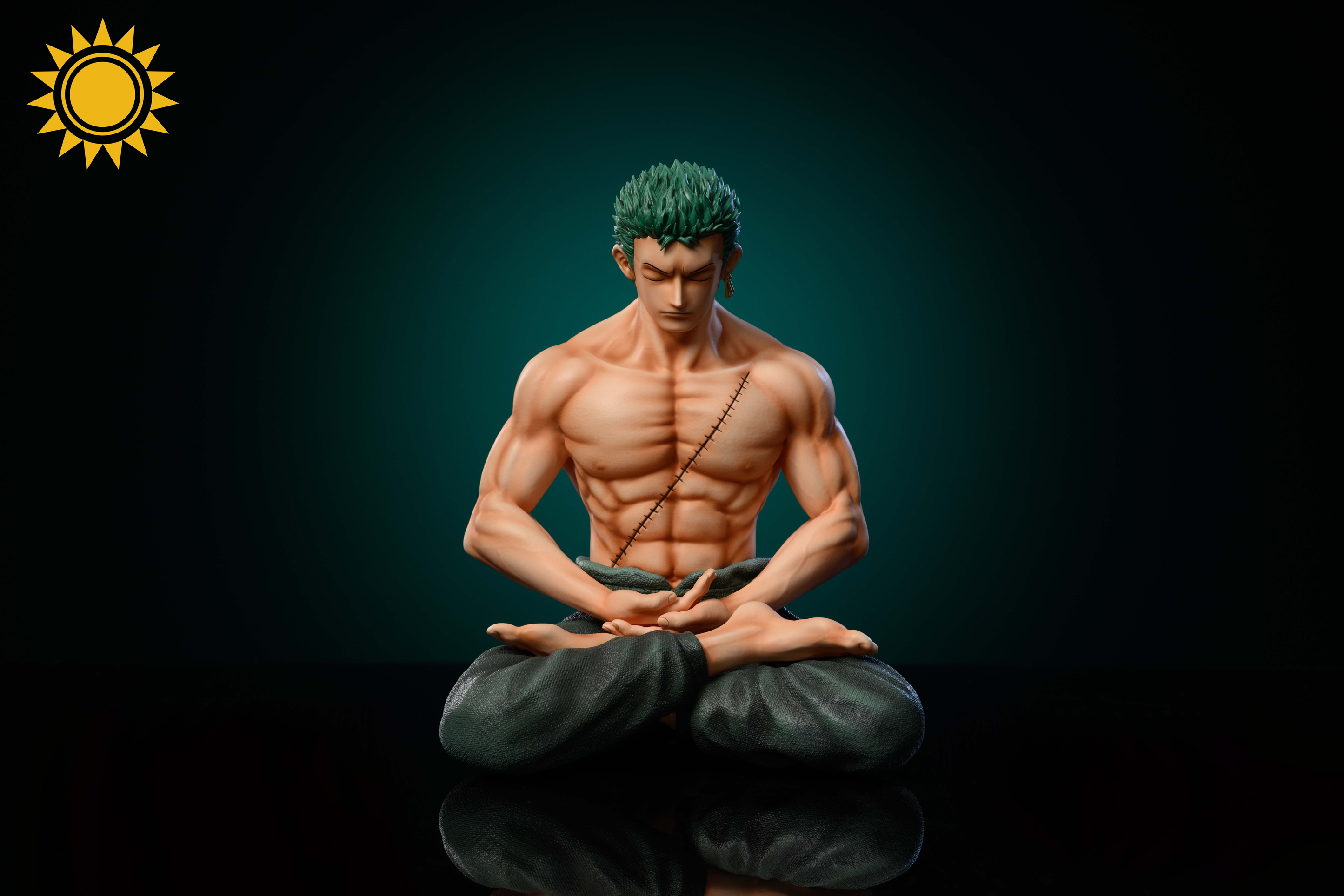 Meditation Roronoa Zoro - ONE PIECE Resin Statue - TaiYangMoWan Studio