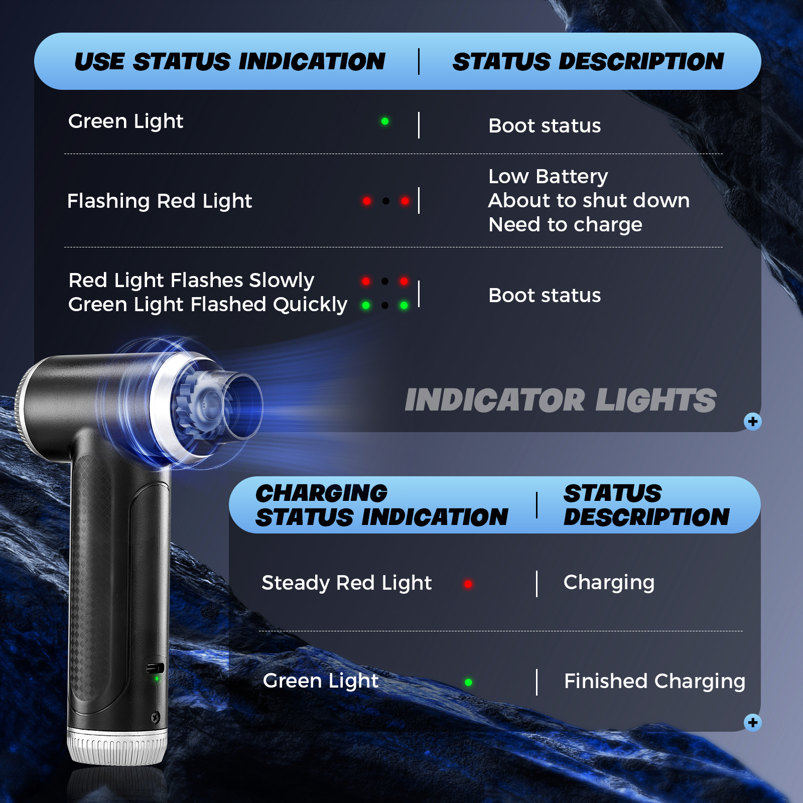 SAKER® Electric Compressed Air Duster