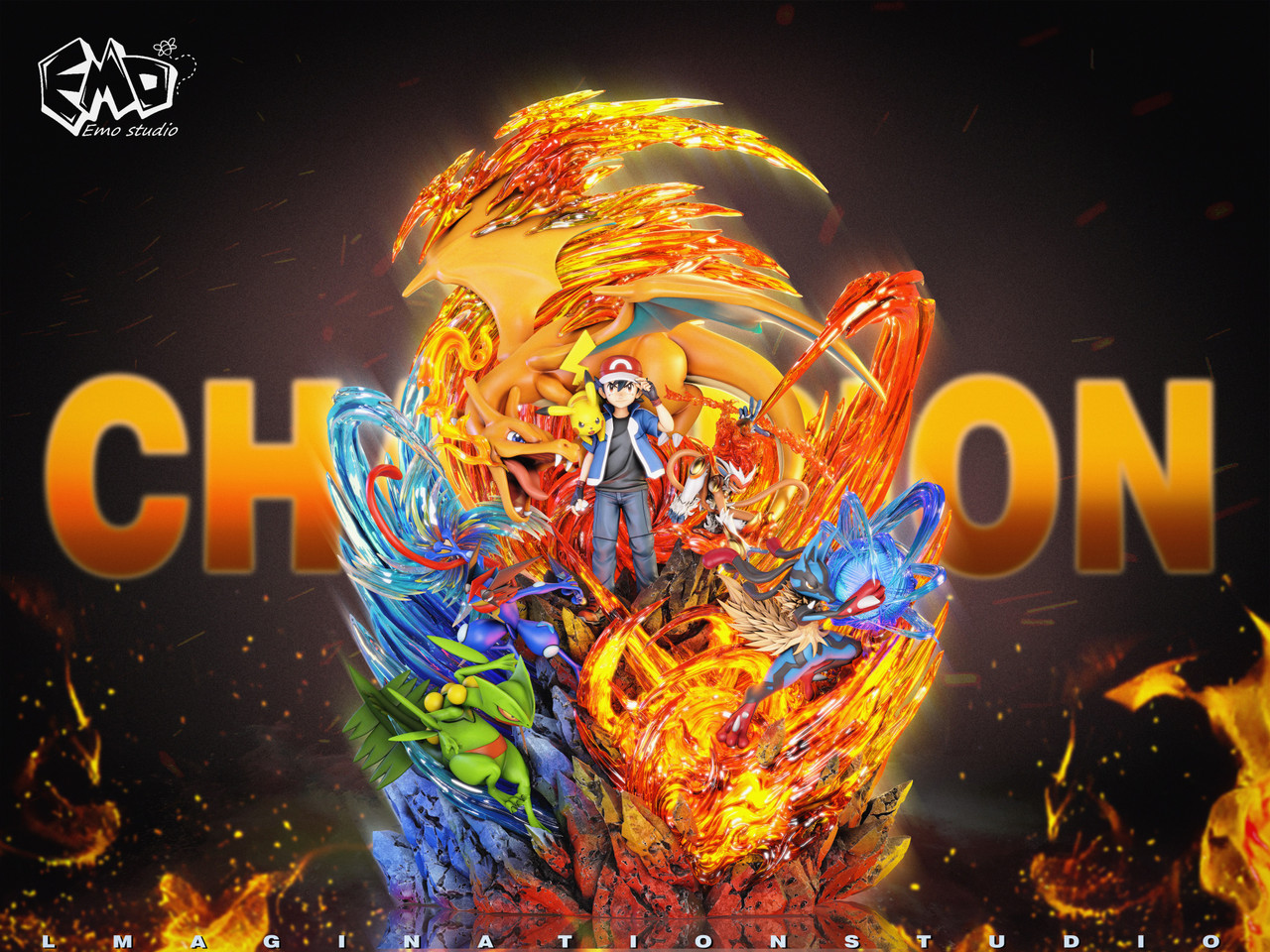 【Pre order】 EMO studio Ash Ketchum