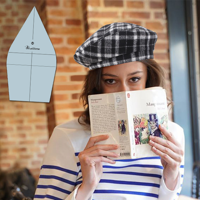 DIY Beret Sewing Template – with instructions