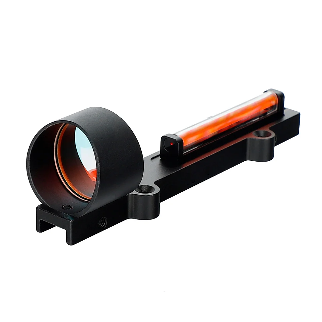 ohhunt® Red Dot Sight With Fiber Pin Onto Ventilated Rib For Shotgun ...