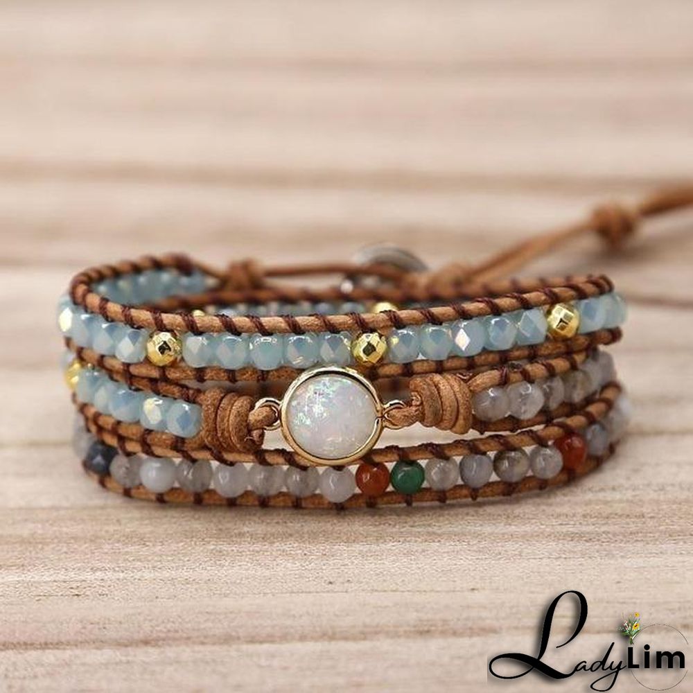 Natural Stone Boho Bracelet - Ladylim