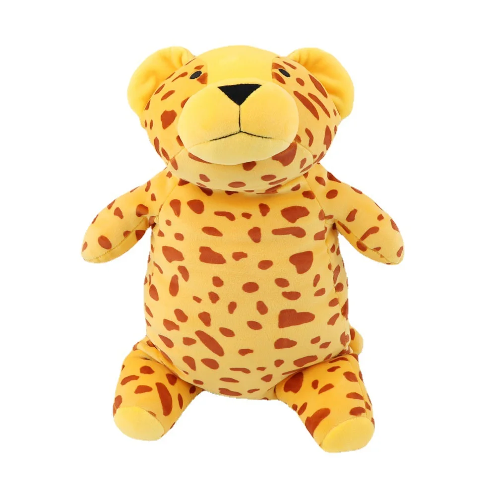 Cheetah Weighted Plush Doll