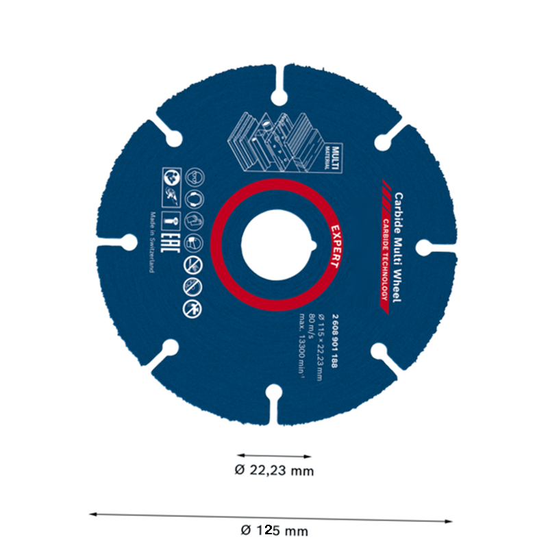 125mm Carbide Multi Wheel Cutting Discs