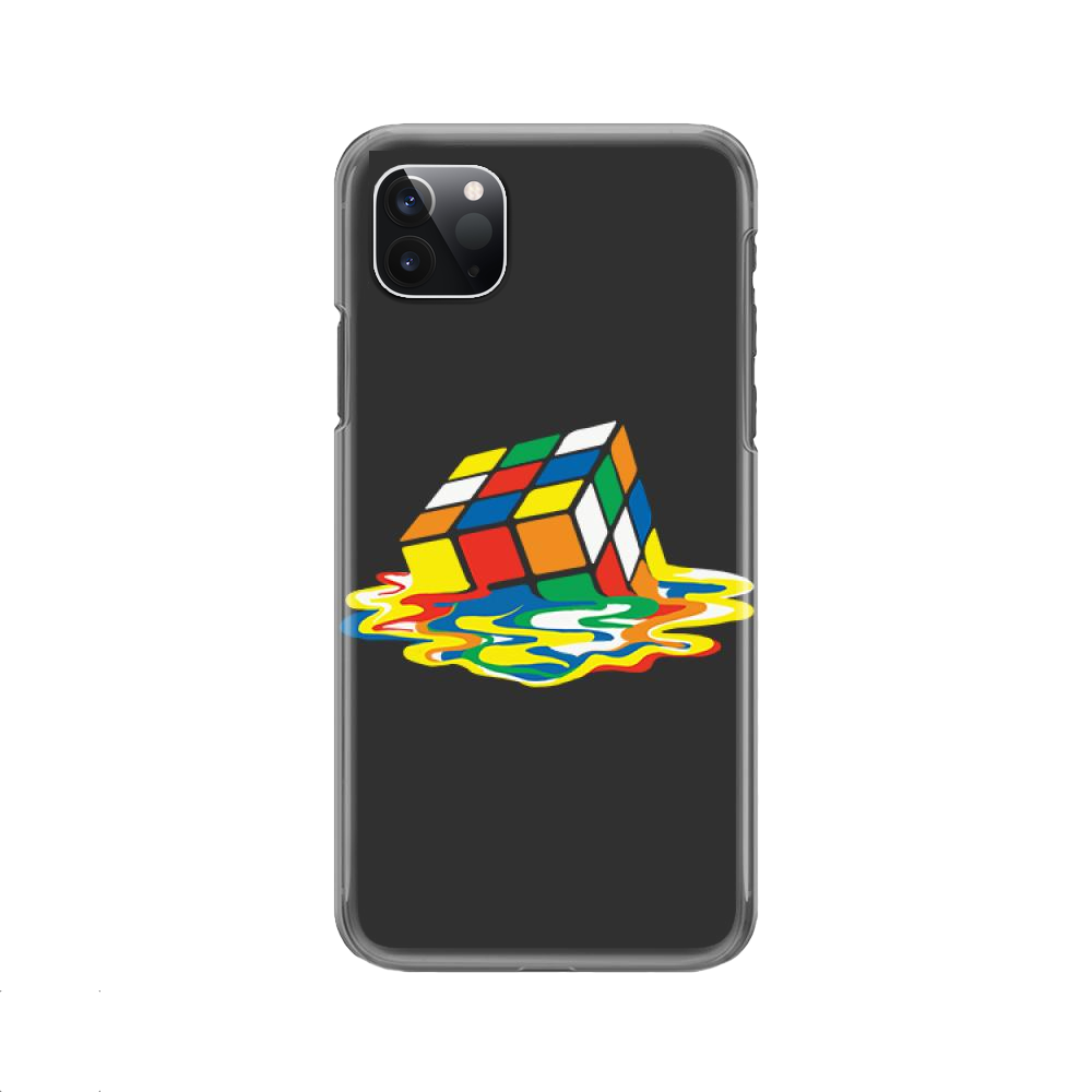 Melting Into Water, Rubik Cube iPhone Case