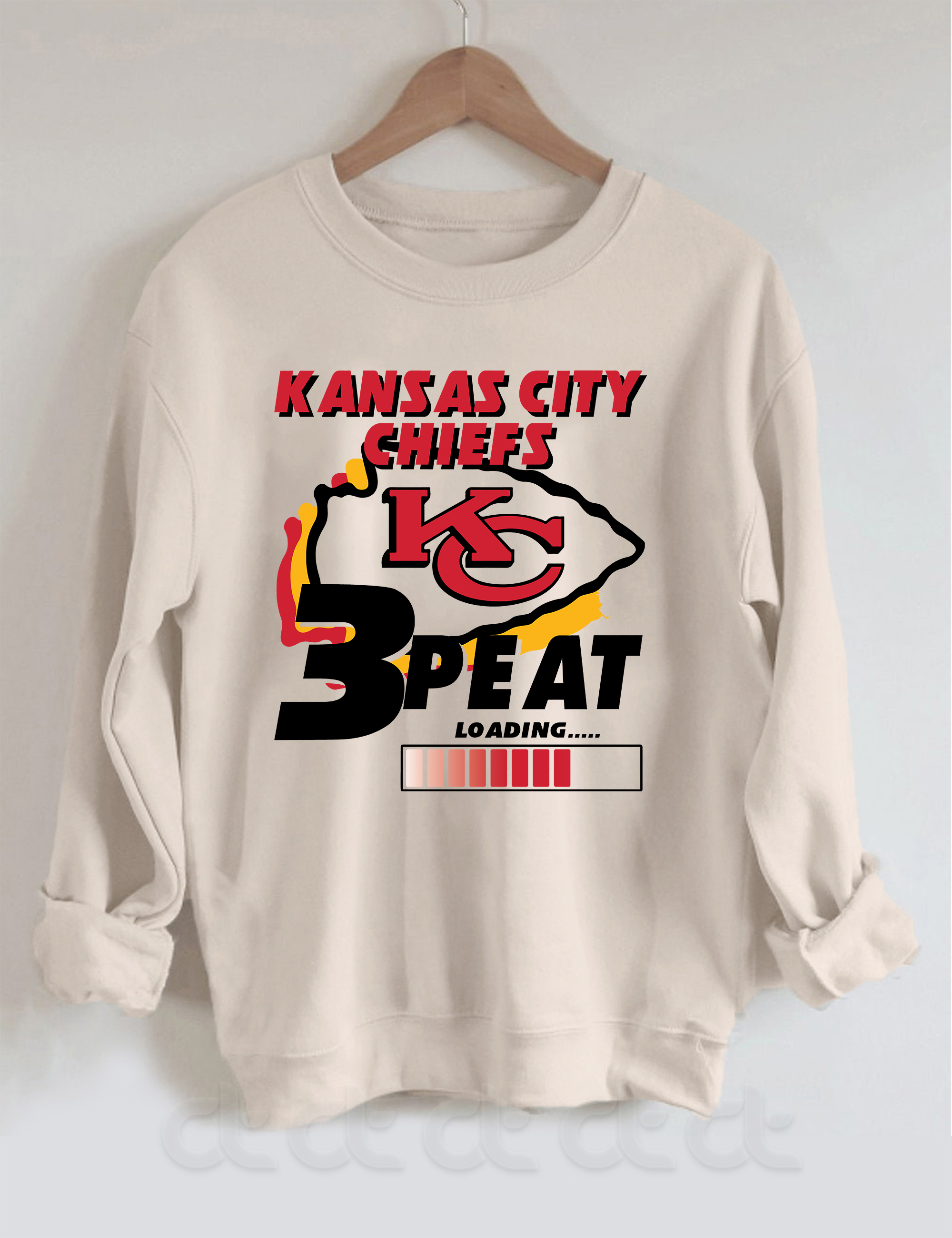 Kansas City Chiefs 3 Peat Sweatshirt