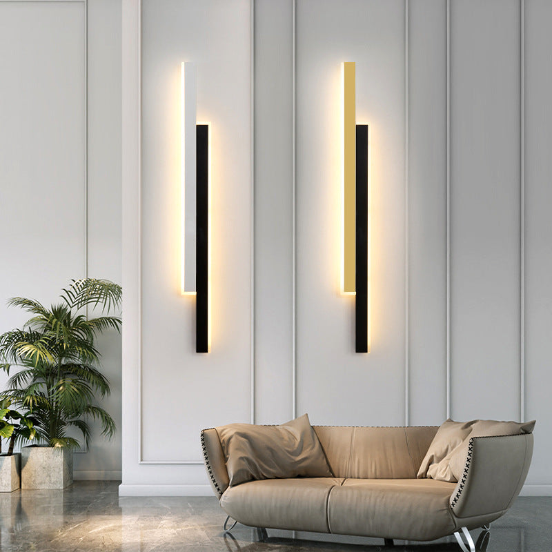 Creative Led Long Living Room Background Wall Lamp