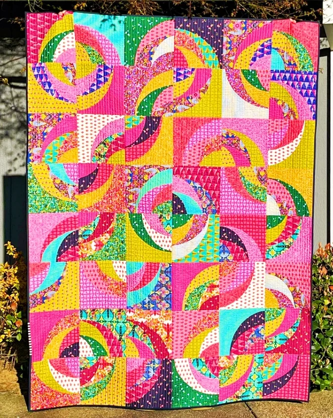 Blue Onion Patchwork Template