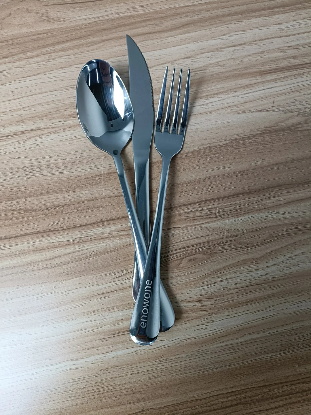 enowone Knives, Forks And Spoons Being Tableware Stainless Steel ...