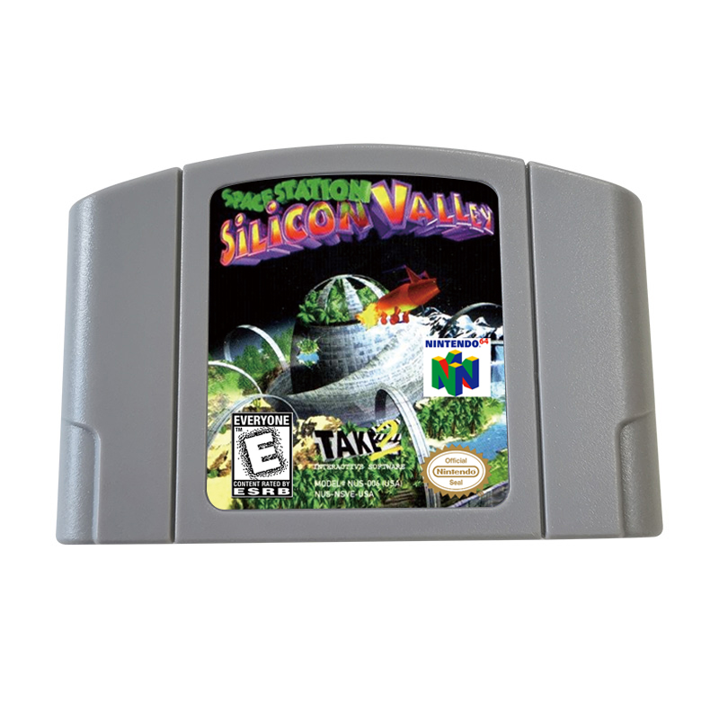 Space Station Silicon Valley N64 Cartridge For Nintendo 64 Game Console