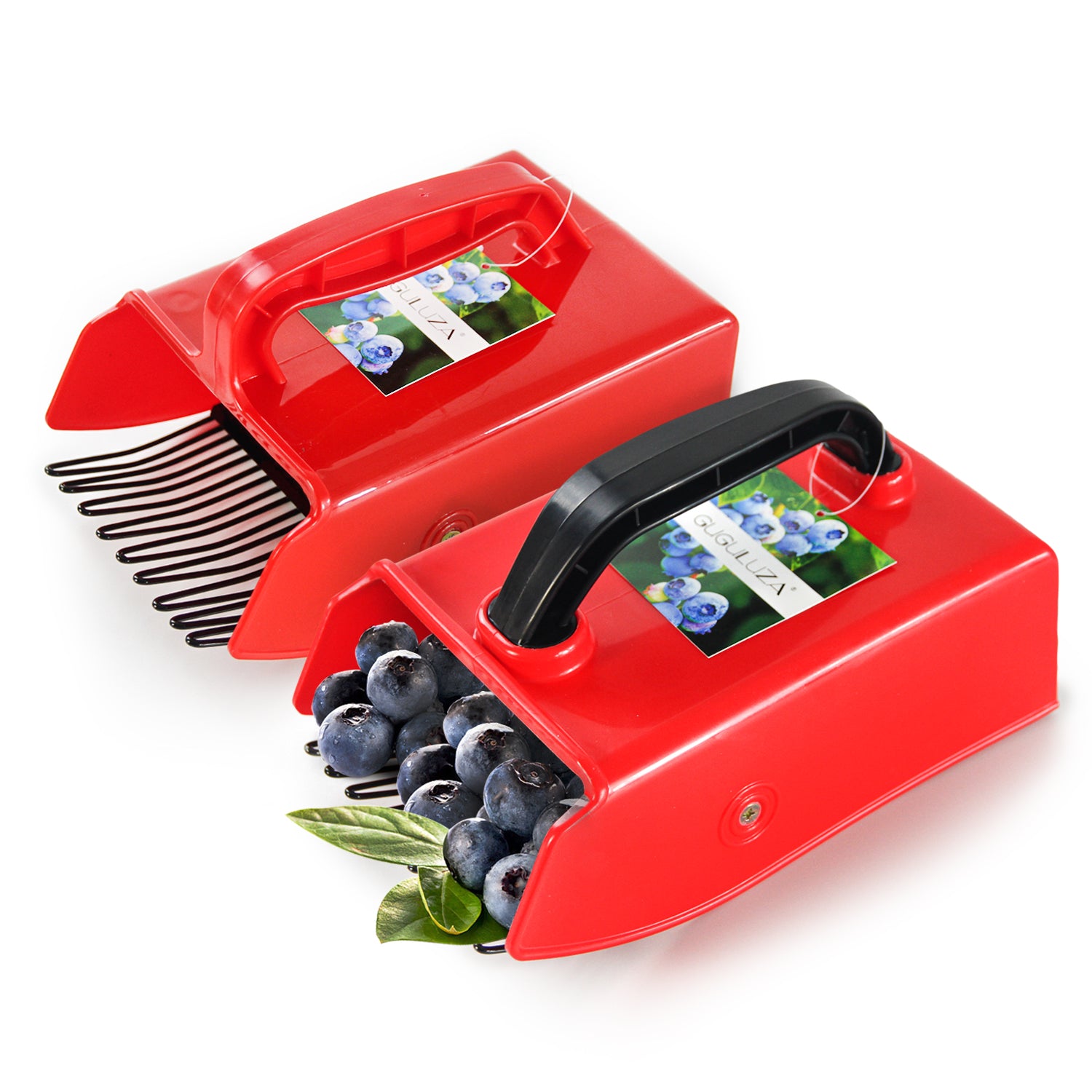 Berry Fruit Pickers Metallic Comb Blueberry Rake Scoop 24x14cm for ...