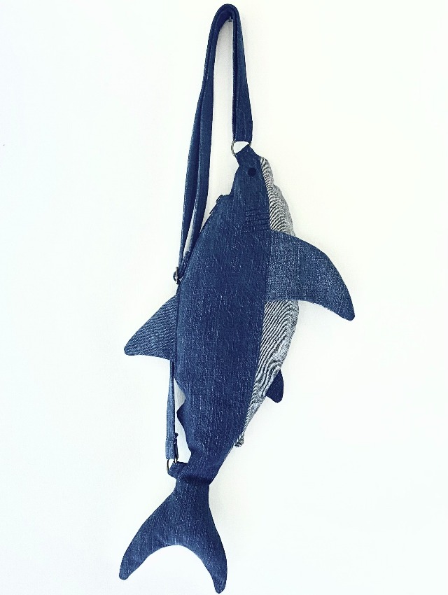 Great White Shark Bag Pattern Template – With Instructions