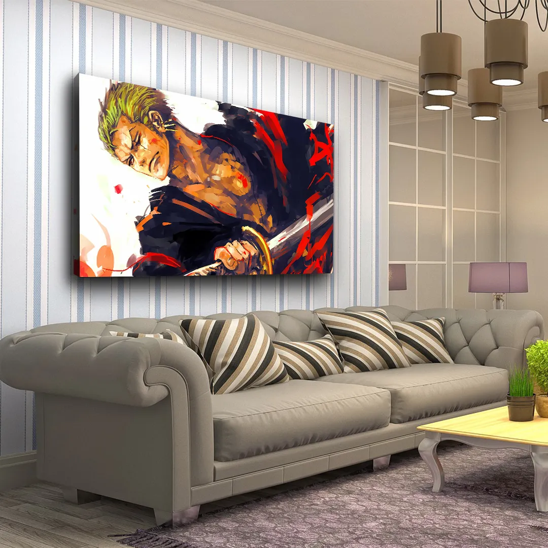 Roronoa Zoro Canvas Wall Art