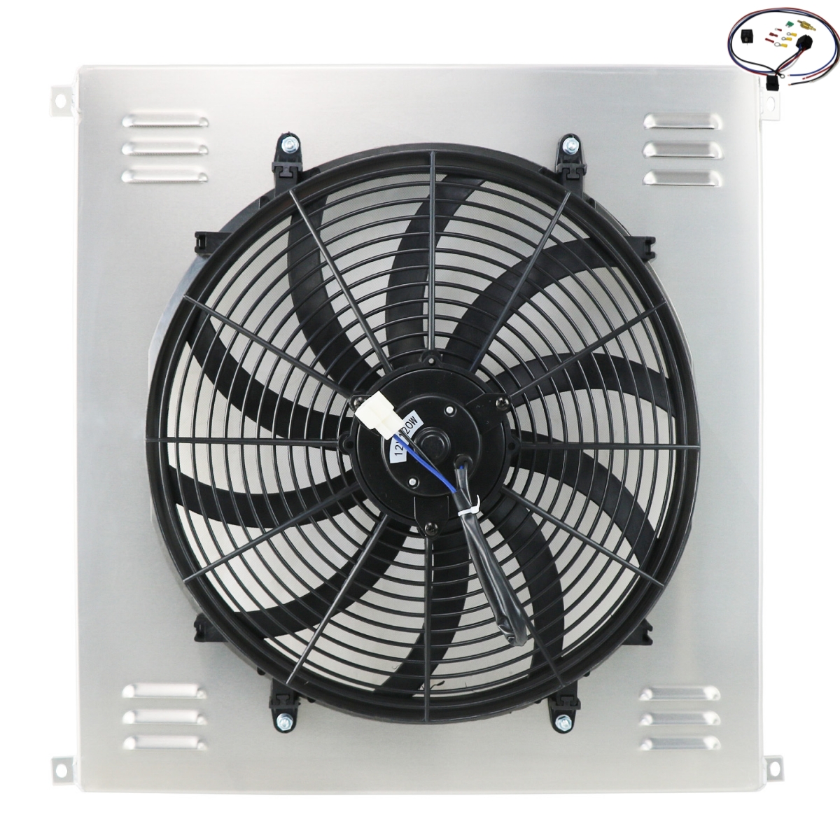 Aluminum Shroud Fan For 1942-1952 48 Ford Truck Pickup V8