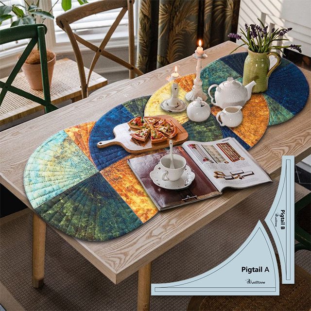 Braid Patchwork Set（2PCS）