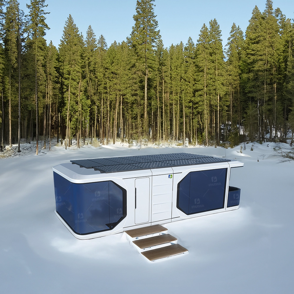 34m² Zero Carbon Cabin Prefab House With Solar System for Homestay Hotel