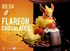Flareon Chocolates - Pokemon Resin Statue - Wing Studio [Pre-Order]