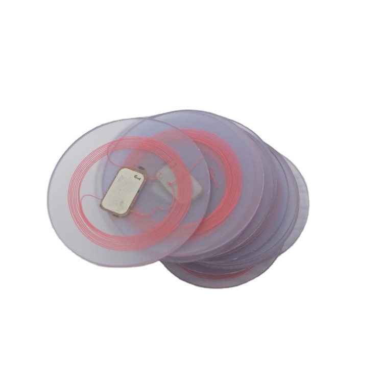 Programmable 29mm Clear disc NFC Tag