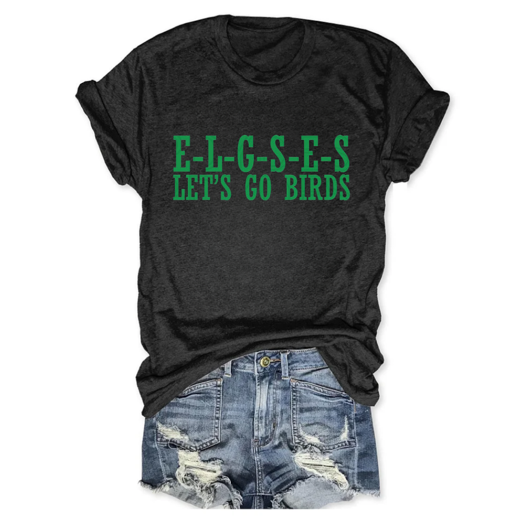 Philadelphia Eagles E-L-G-S-E-S Misspelled Tee