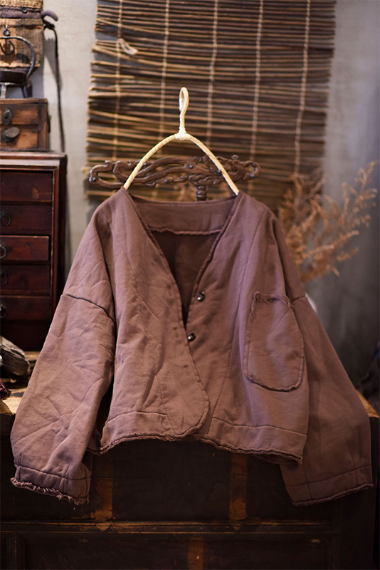 Fall Vintage Loose Cotton Jacket