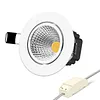 1 Super Bright Recessed LED Dimmable Downlight COB 6W 9W 12W 15W LED ...