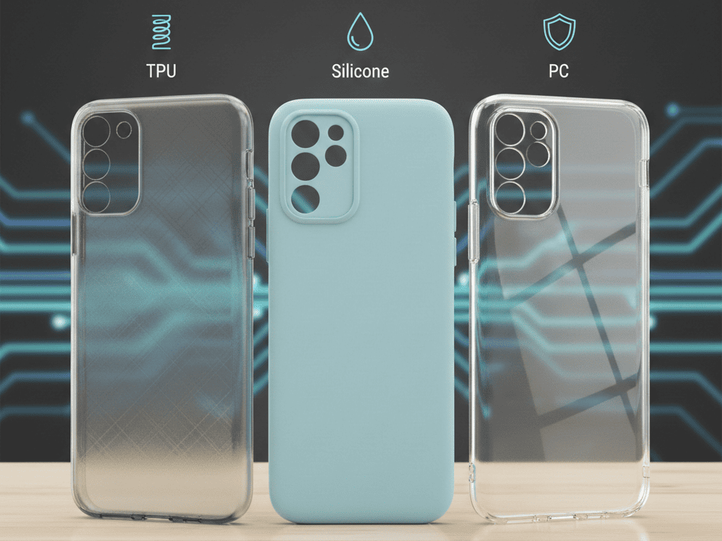 TPU vs. Silicone vs. PC: Which Phone Case Material Wins?