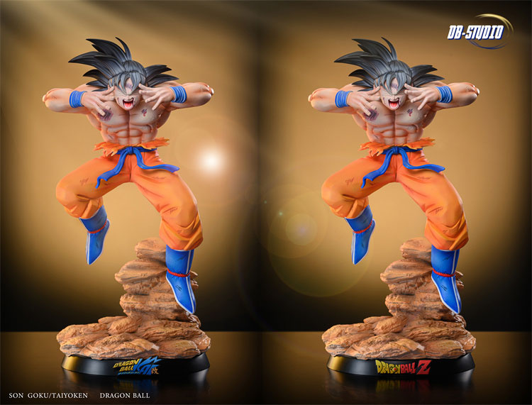 1/6 & 1/4 Scale Solar Flare Son Goku - Dragon Ball Statue - DB Studios ...