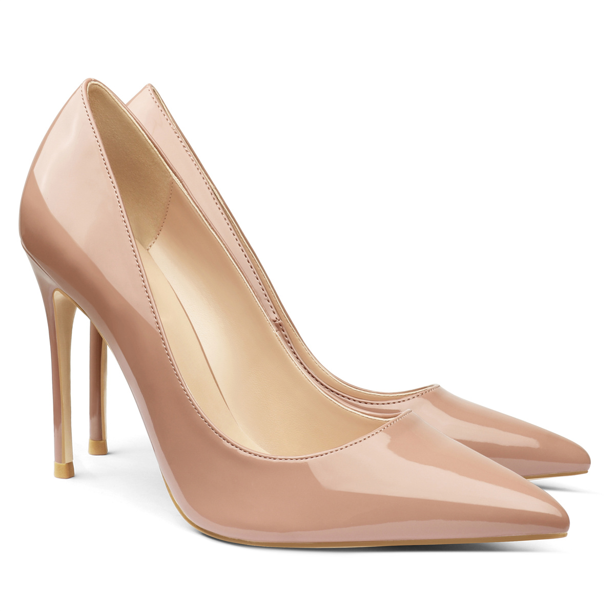 100mm High Heels Party Daily Wedding Pumps Patent Stilettos Red Bottoms ...