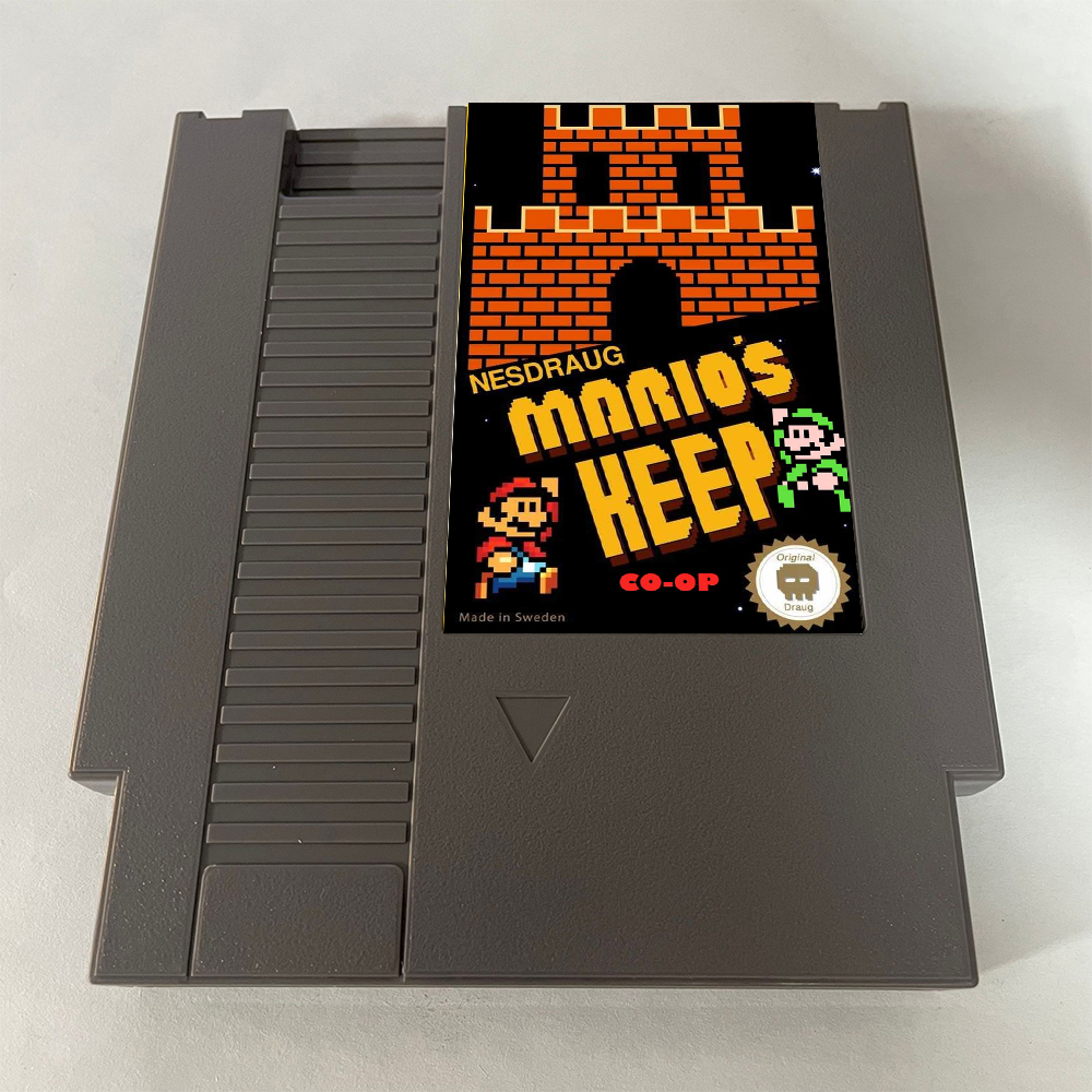 Mario's Keep Co Op NES For Nintendo Entertainment System Console - 8 ...