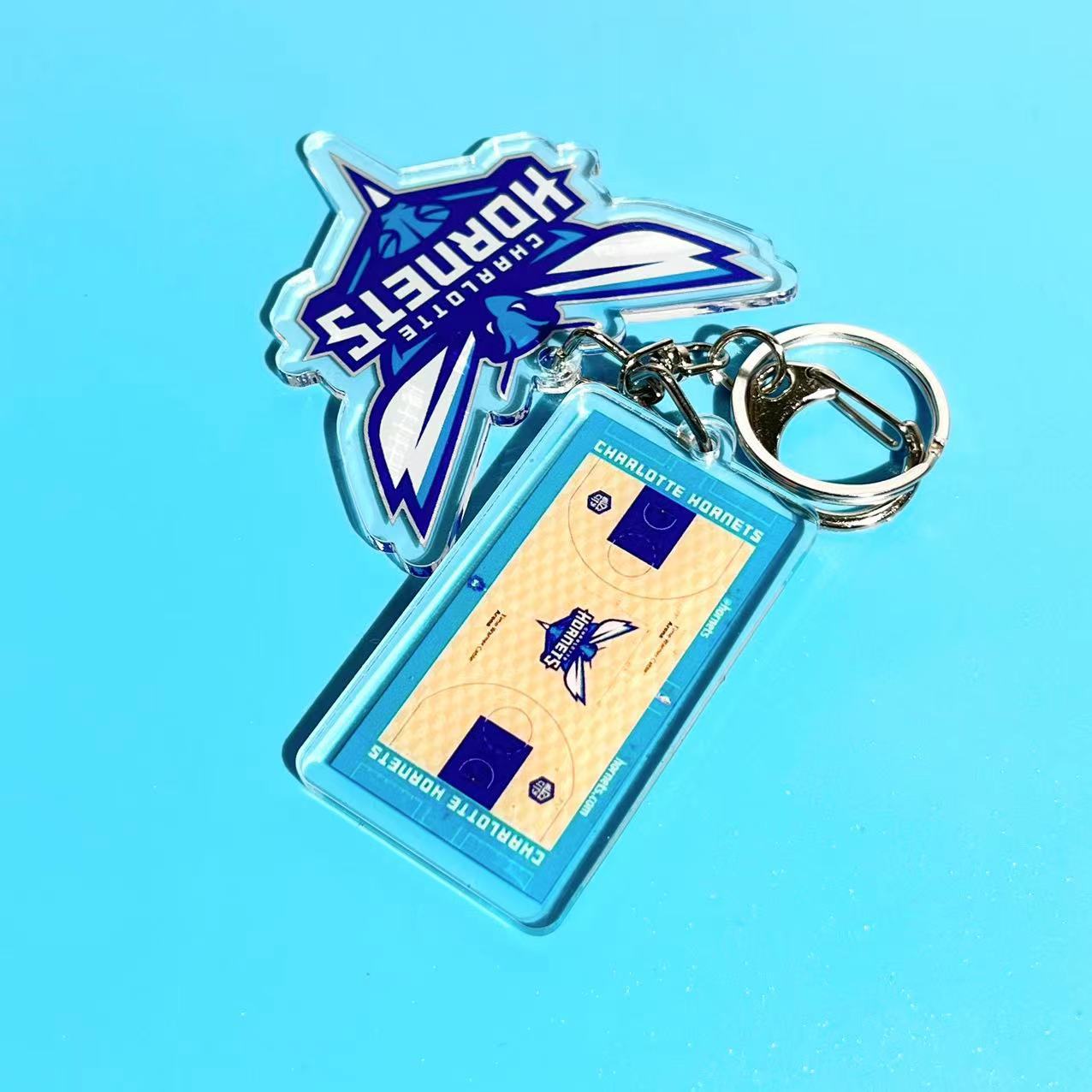 CHA Stadium&Badge Keychain