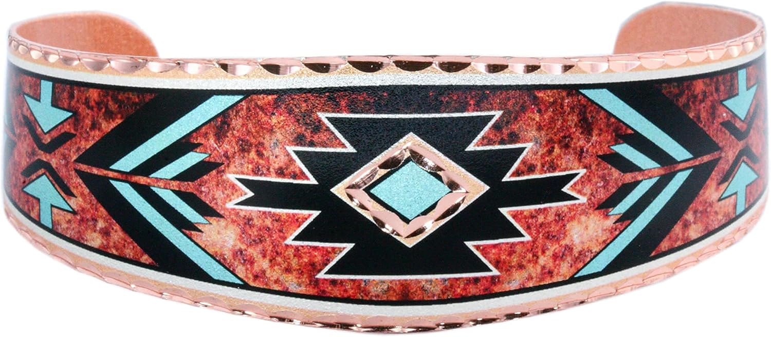 GAR BETHE Native American Copper Bracelets Cuff Showcase Copper Cuff ...