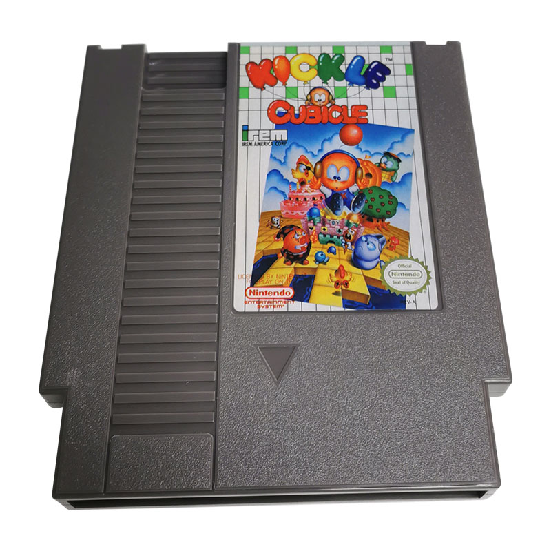 8 Bit NES Game Card - Kickle Cubicle - NES Games Cartridge - For NES ...
