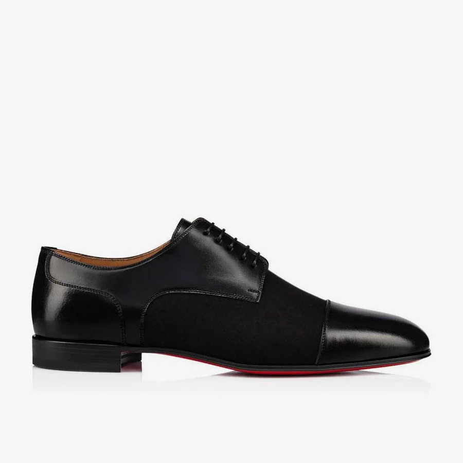 Merumote Gentleman's Oxford Shoes Red bottom Classic Brogue Formal ...