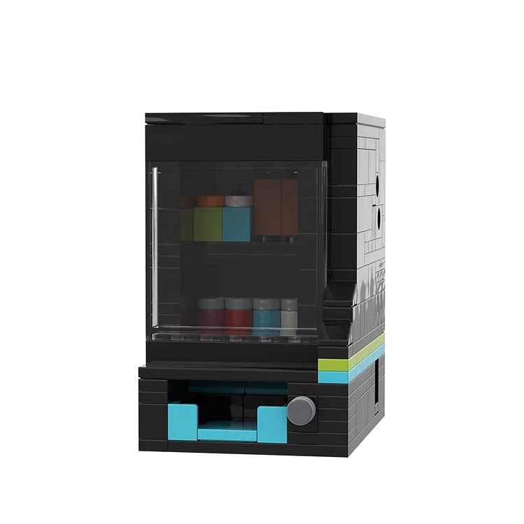 BuildMoc Rainbow Road A Vending Machine Puzzle Box
