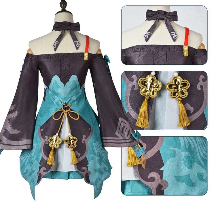 Honkai Star Rail Qingque Cosplay Costume