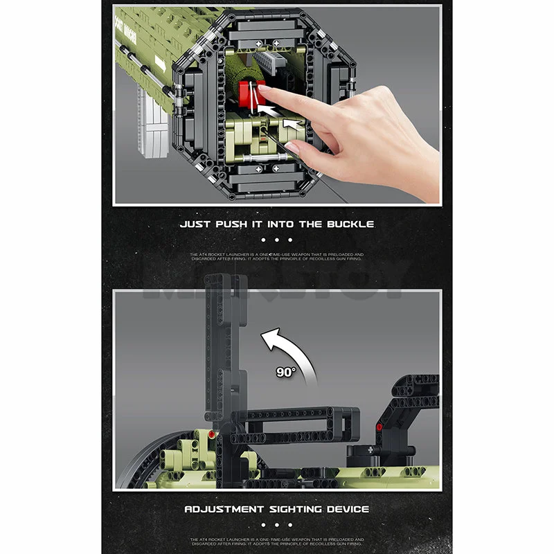 The AT-4 M136 Antitank Grenade Launcher