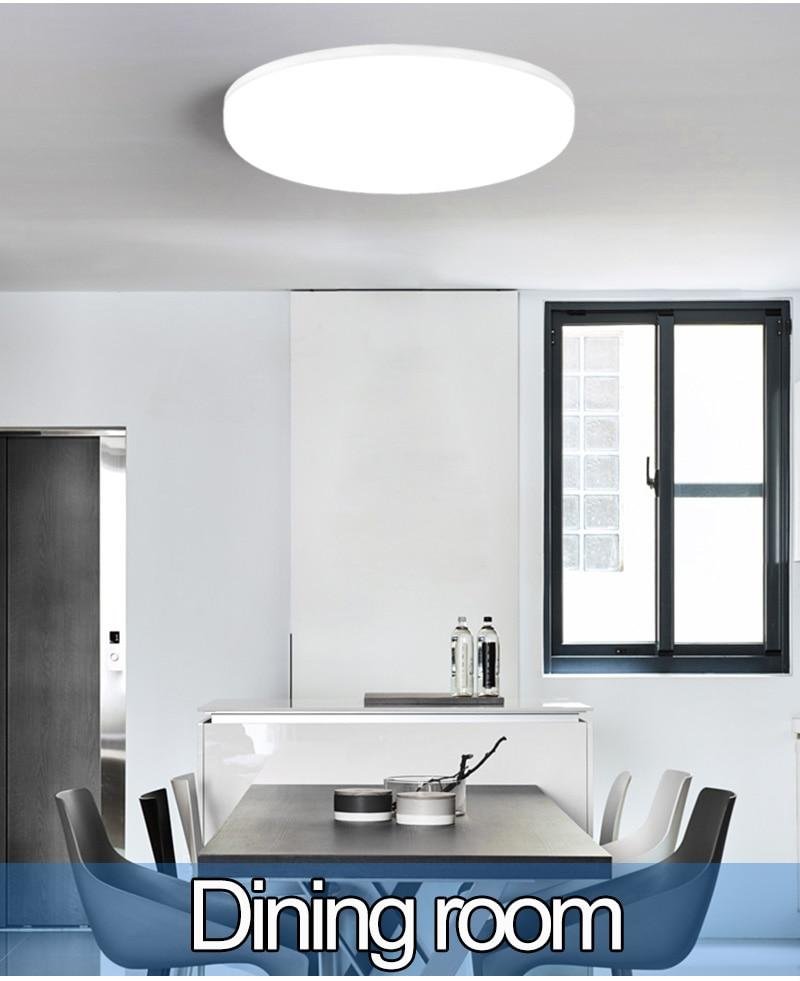 Ultra Thin LED Ceiling Lights 15/20/30/50W Modern Led Ceiling Lamps for ...