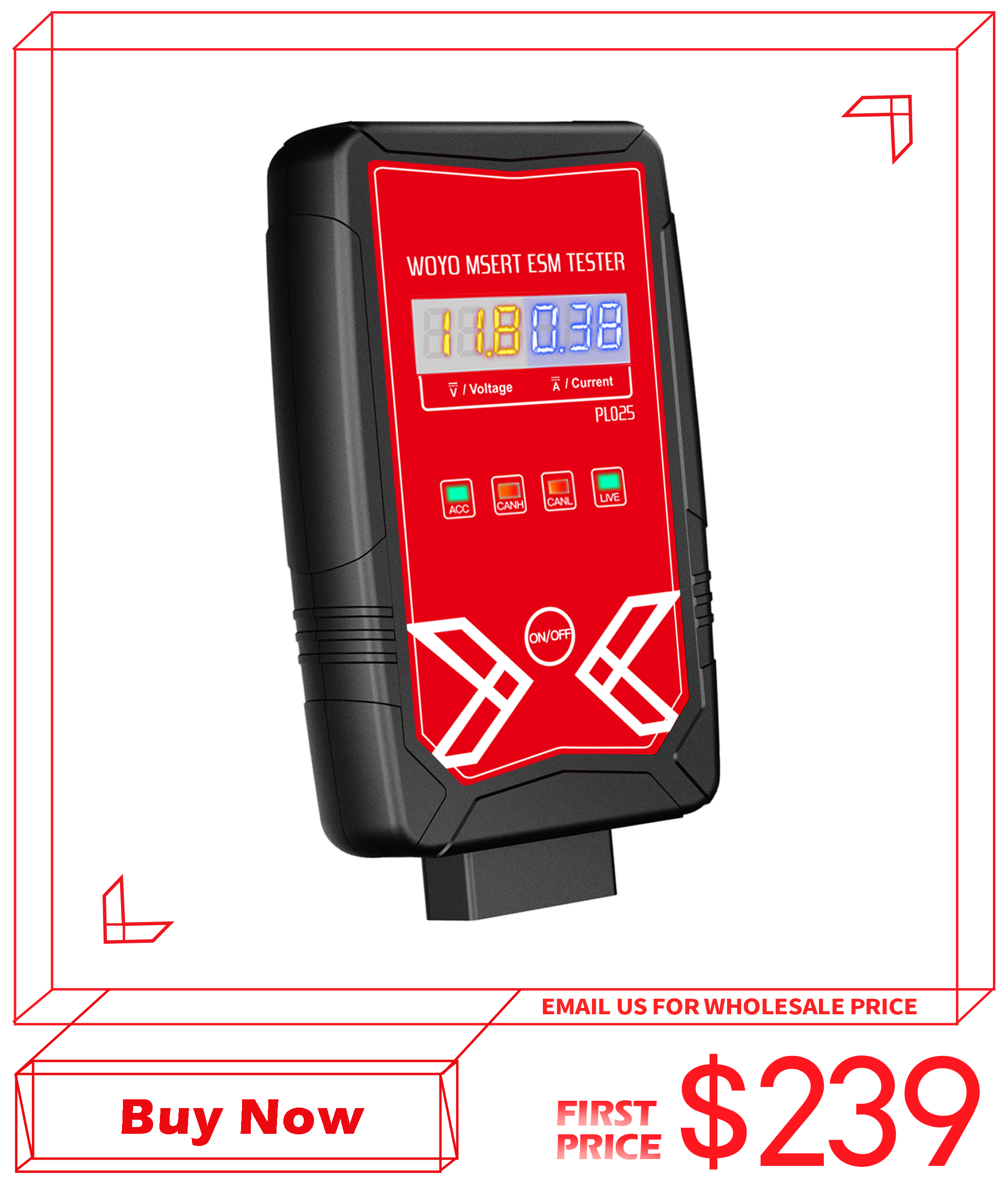 WOYO PL025 Apply Maserati Quattroporte/Ghibli/Levante Electronic Shift ...