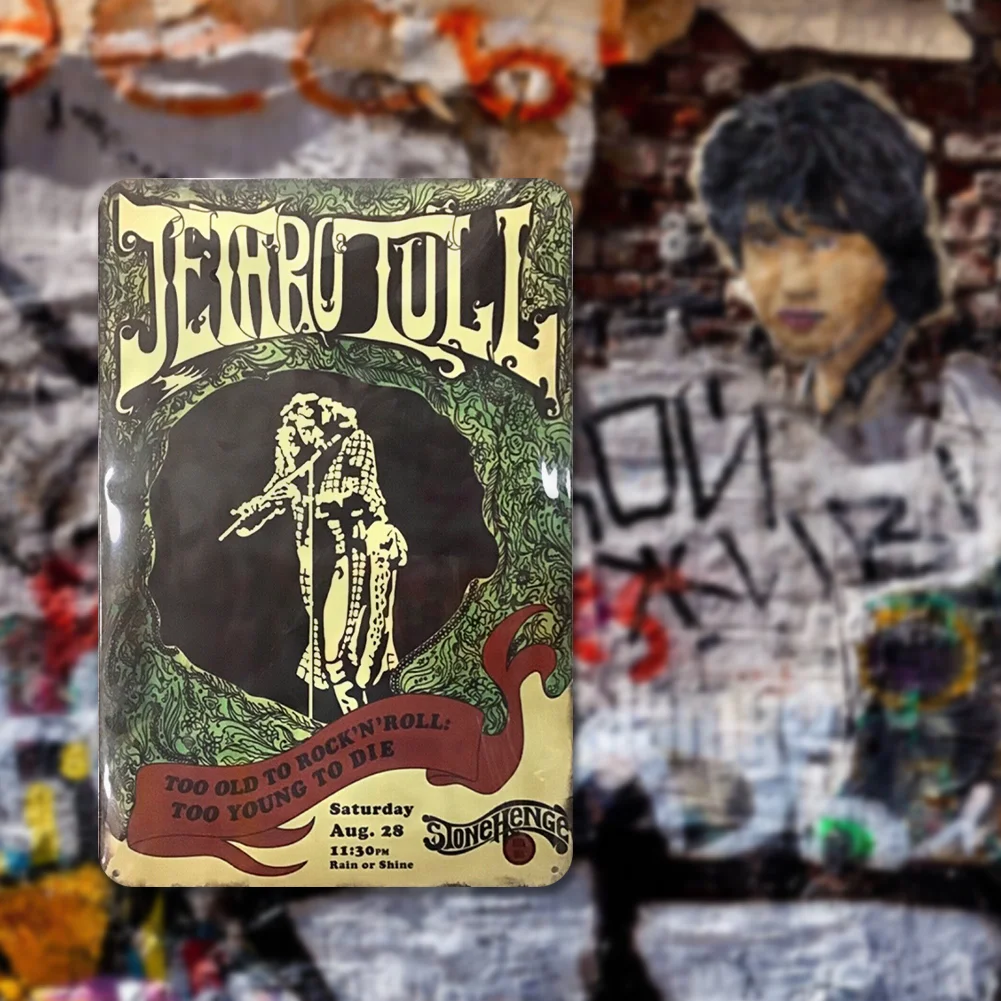 20*30cm/30*40cm-Jethro Tull-Metal Tin Signs