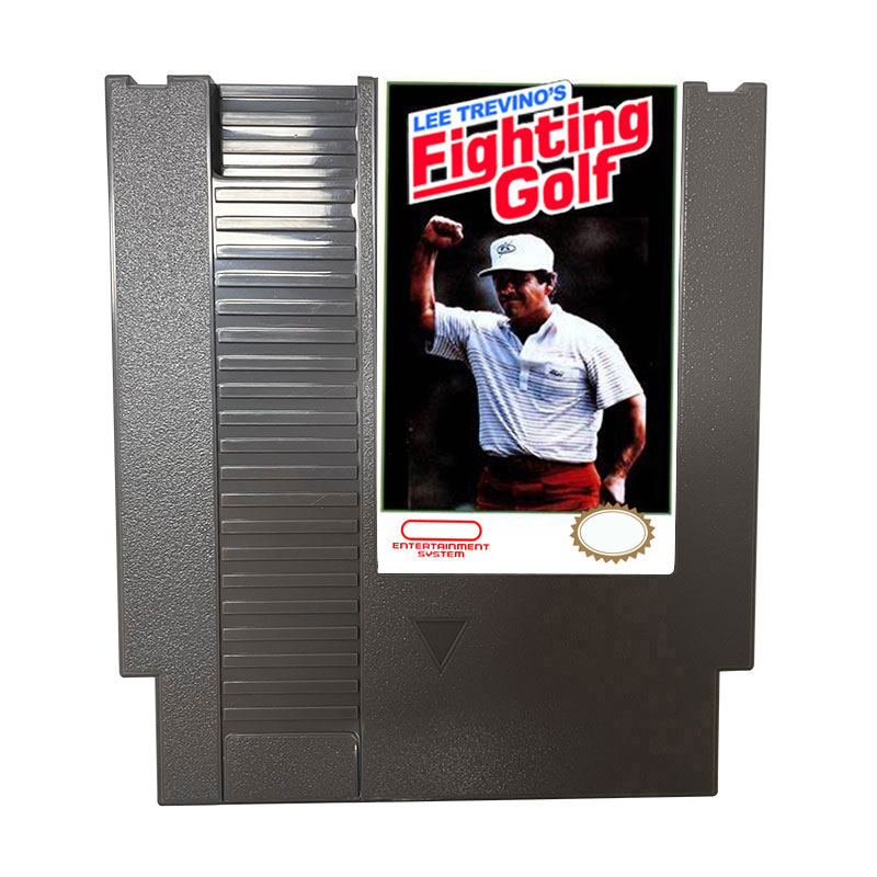 8 Bit NES Game Card - Lee Trevino’s Fighting Golf - NES Game Cartridge ...