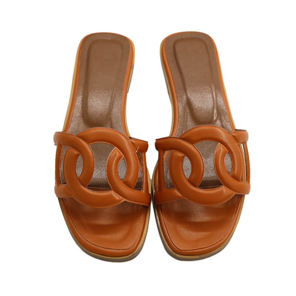 Circle Design Women's Summer Flats Slipers