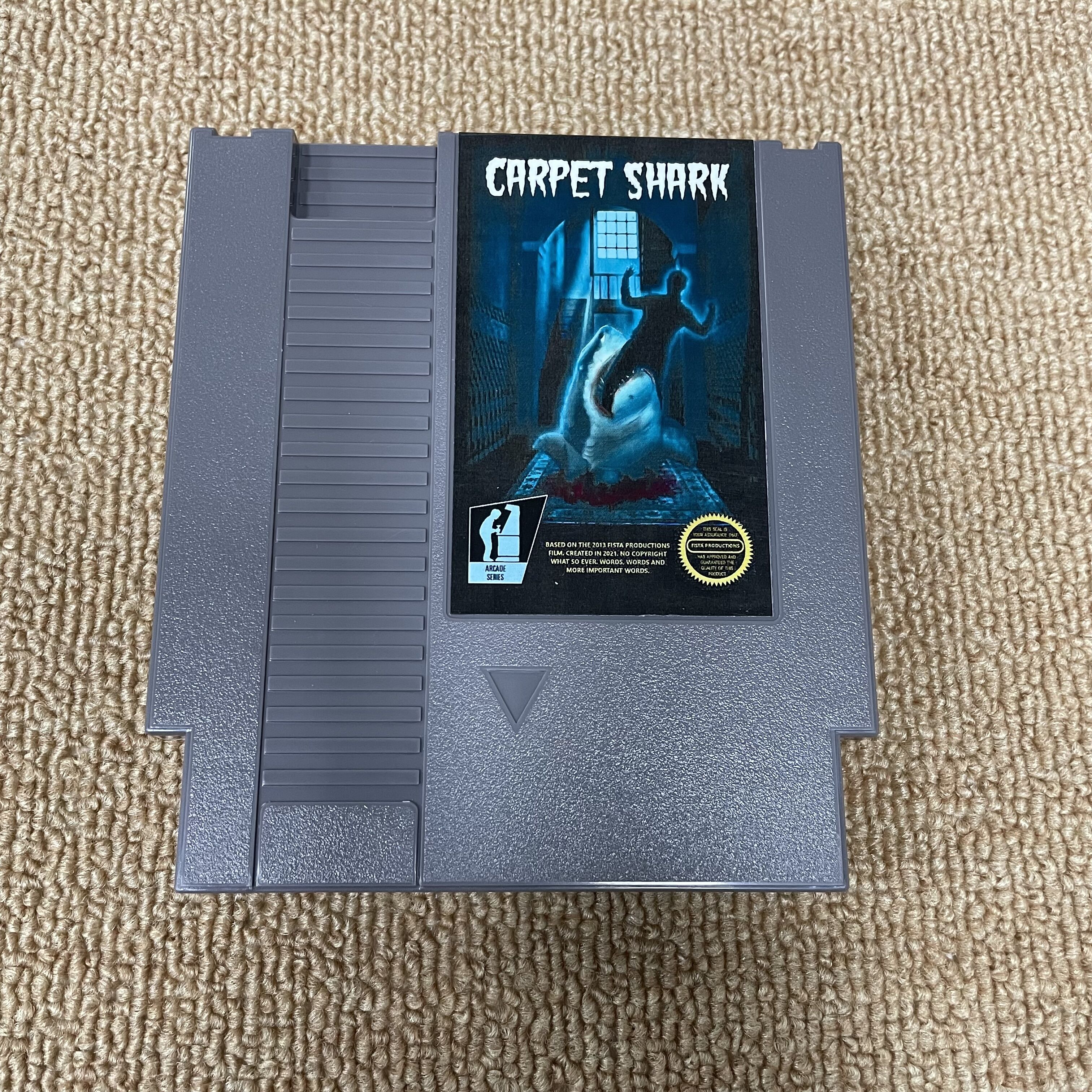 Carpet Shark NES For Nintendo Entertainment System Console - 8 Bit Game ...