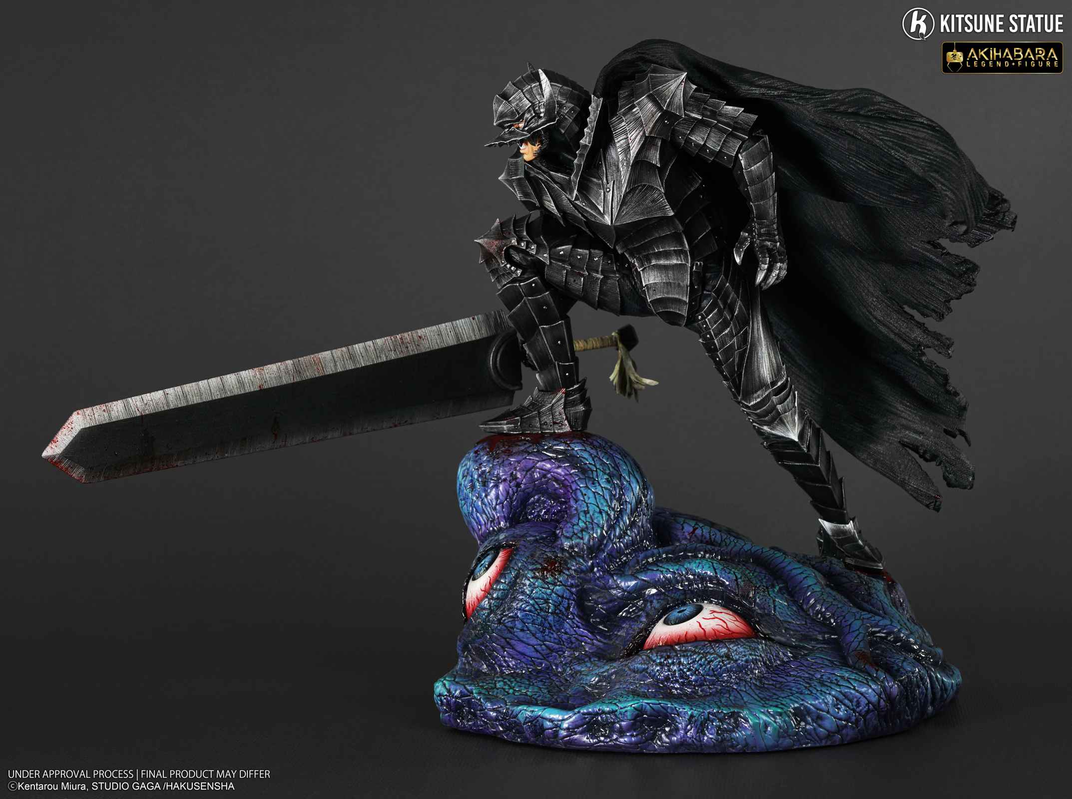 1/8 Scale Guts with Berserker Armor - Berserk Official Statue - Kitsune ...