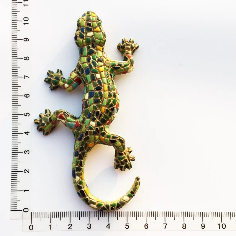 Nigikala Spanish Dominican Republic Tourism Commemorative Lizard Gecko ...