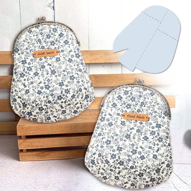 DIY CLASP FRAME PURSE -Includes Tutorial + Template