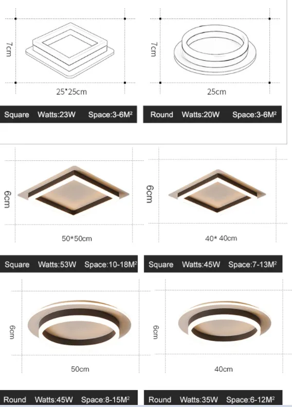 Modern Led Ceiling Lights For Corridor Foyer Living Room Bedroom Modern ...