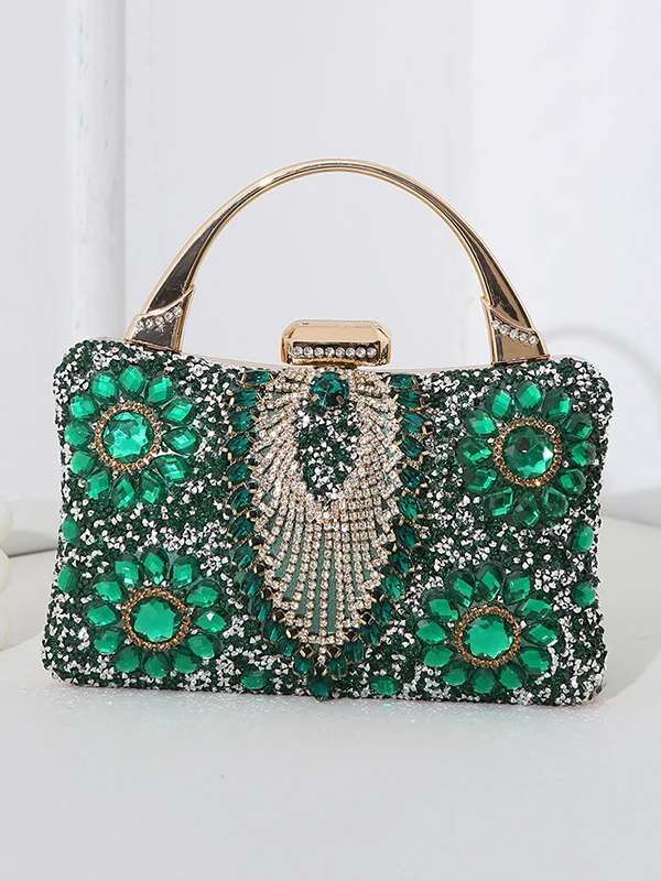 Rhinestone Adorned Handbags: Timeless Glamour
