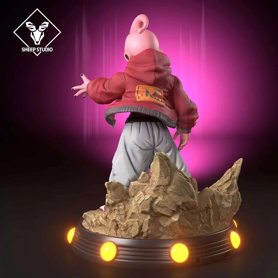 Majin Buu with LED - Dragon Ball Resin Statue - Sheep Studio