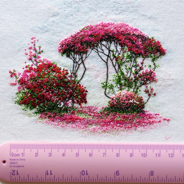 Azalea Embroidery Embroidery Kit